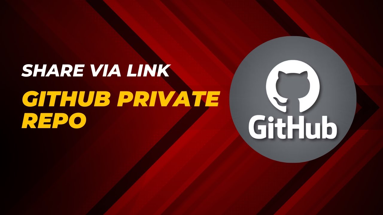 Share Github private repository with link #github - YouTube