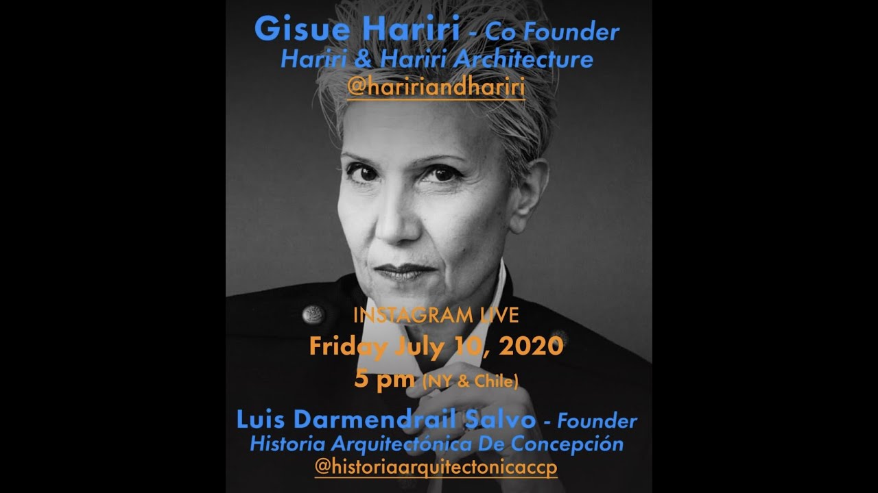 Historia Arquitectónica Presenta 20 - Gisue Hariri, 07/10/20 - YouTube