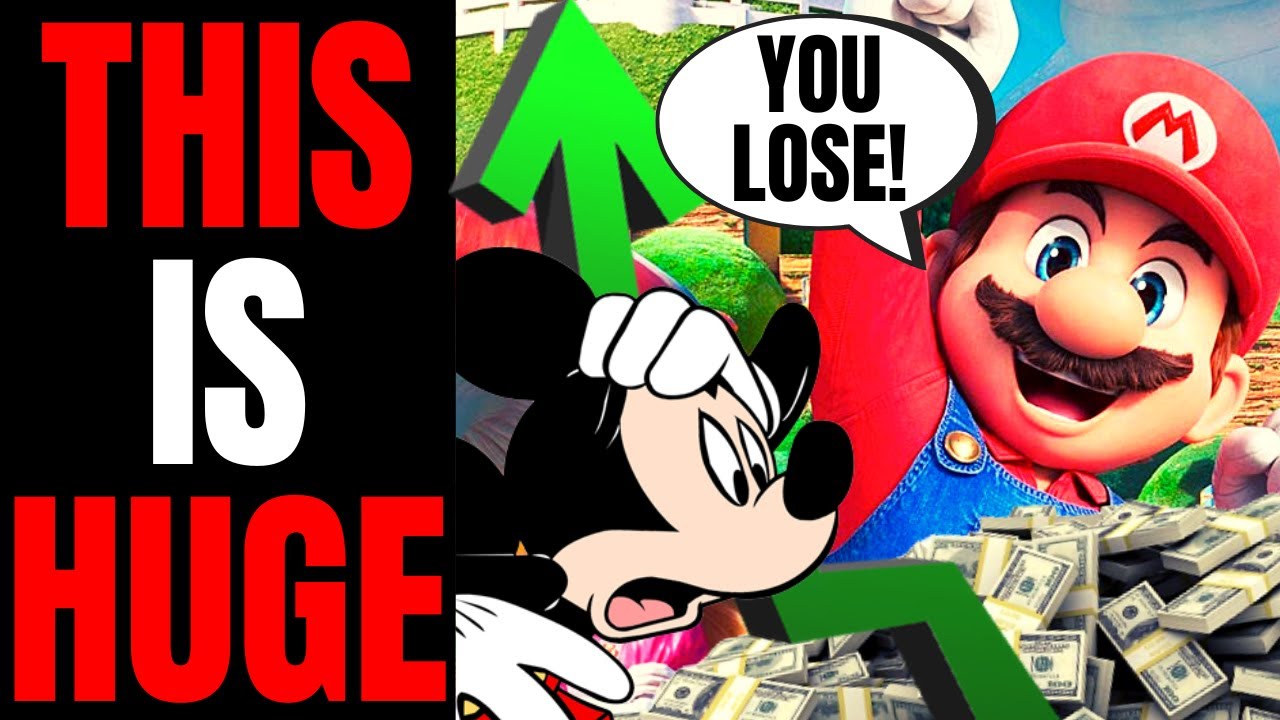 Super Mario Bros DOMINATES Box Office, Hit $1 BILLION! | Woke Disney ...