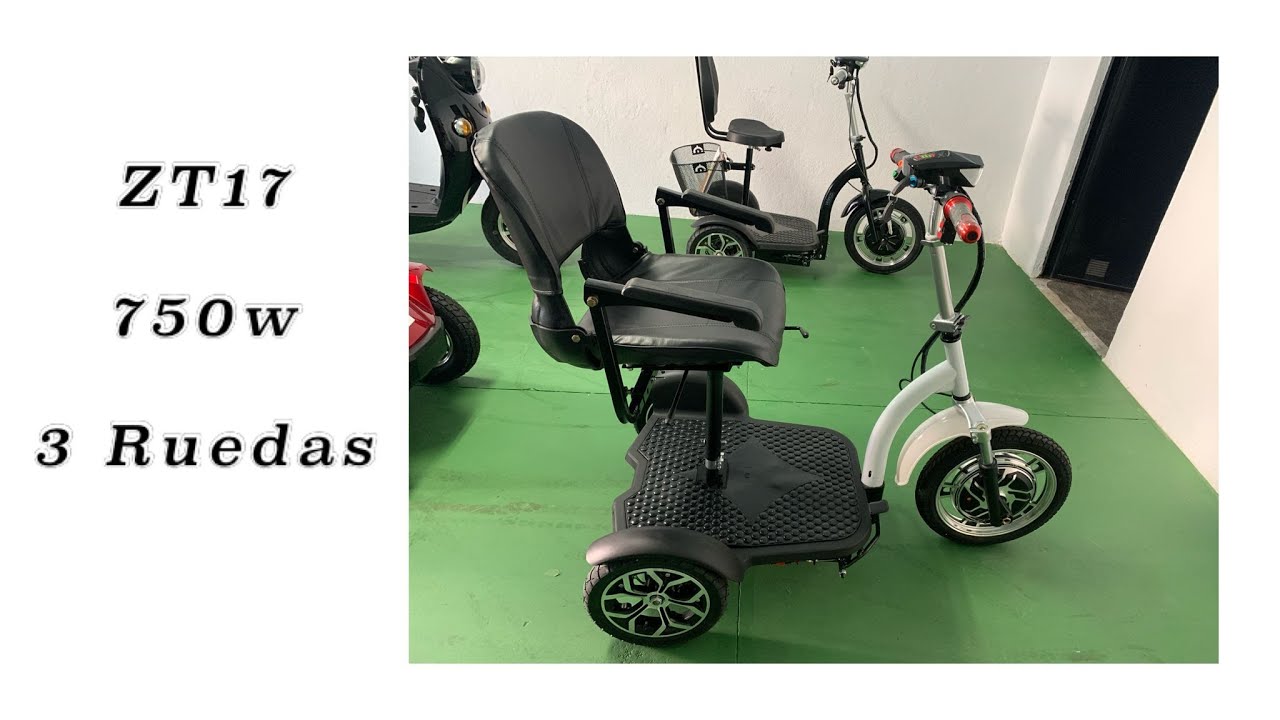 Nuevo Scooter Eléctrico ZT17 - YouTube