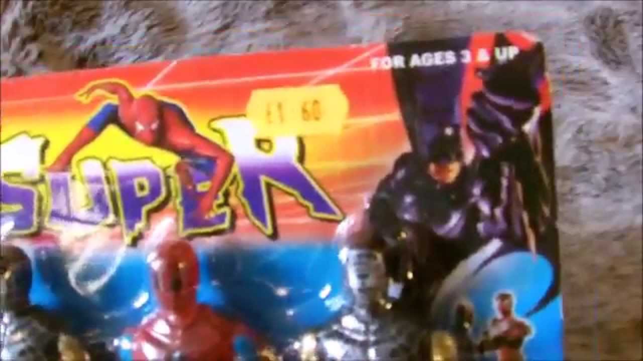 Fake Spiderman figures 'Hero Super' | Knock off toy reviews - YouTube