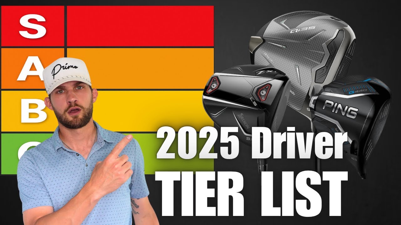 2025 Driver Tier List – Every Major Brand Ranked by a Club Fitter - YouTube