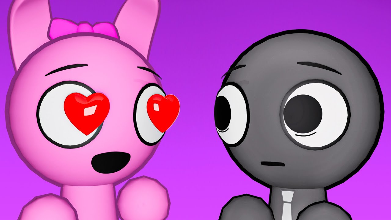 FUNNY SPRUNKI ANIMATION MEMES (PINKI & BLACK) Incredibox Sprunki ...