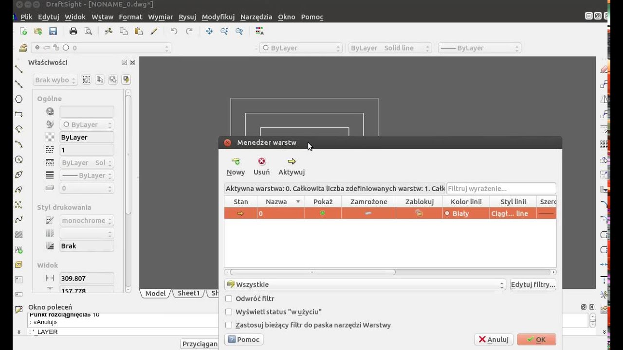 Layers in draftsight - YouTube
