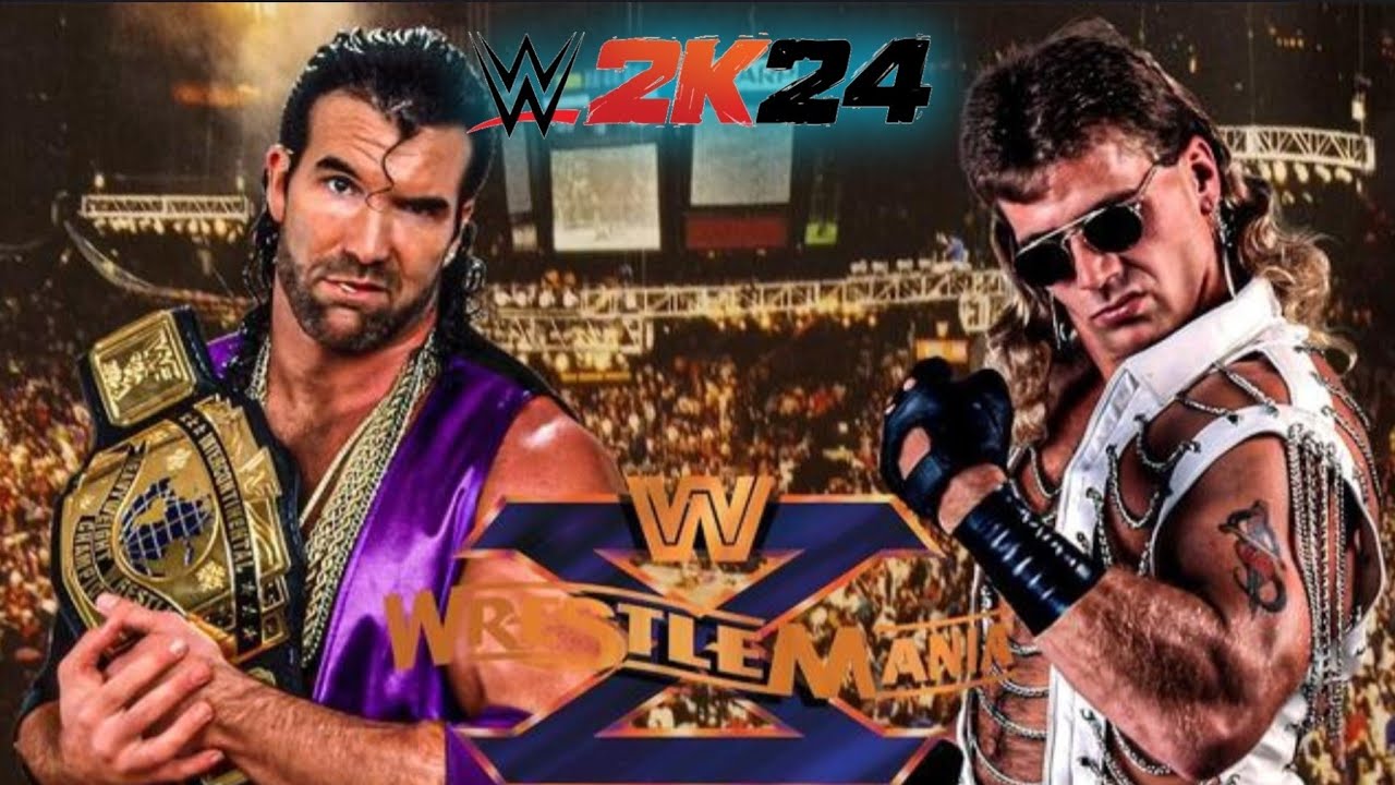 Shawn Michaels vs Razor Ramon Wrestlemania WWE 2k24 Badd Blood - YouTube
