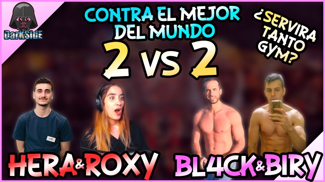 RANKED GAME VS EL MEJOR DEL MUNDO 2VS2 BIRY y BLACK VS HERA y ROXY ...