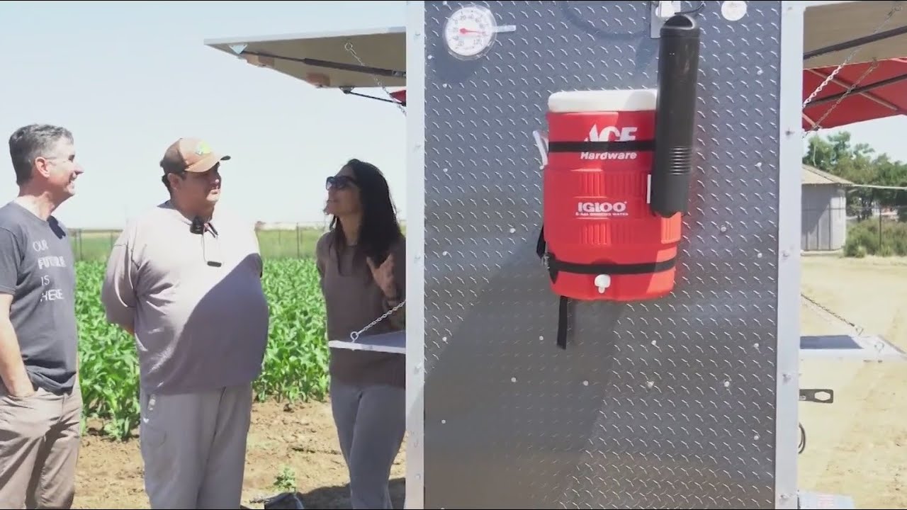 Bay Area high schoolers build mobile rest station for farm workers ...
