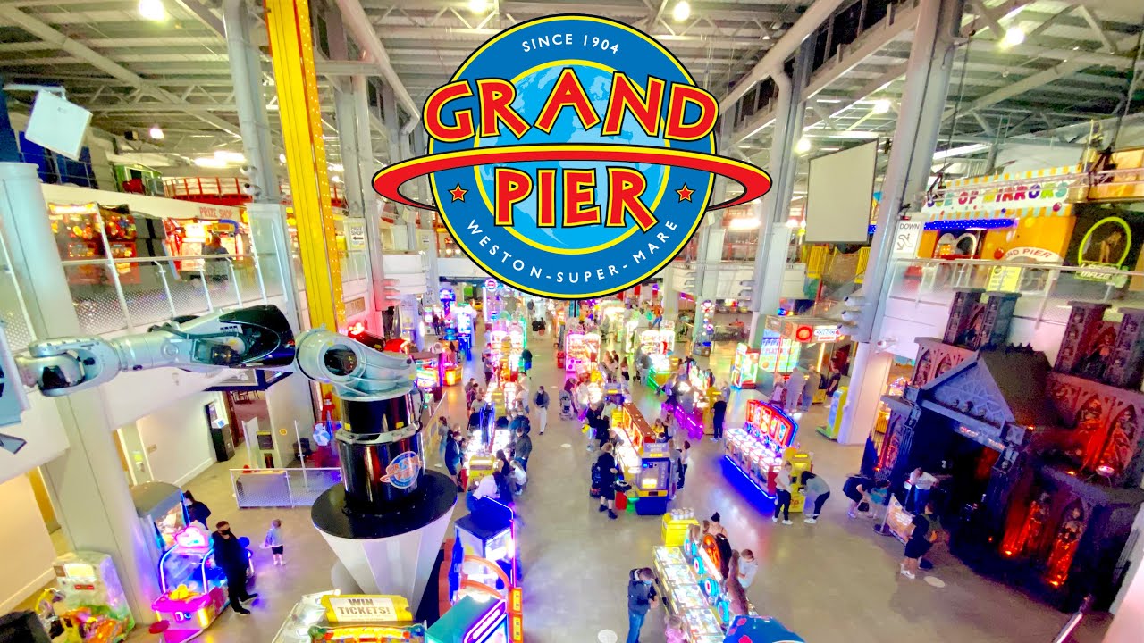 Grand Pier Weston-Super-Mare Vlog 4th July 2021 - YouTube
