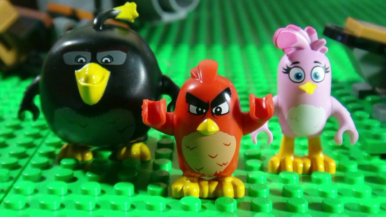 LEGO ANGRY BIRDS -COMPILATION - YouTube