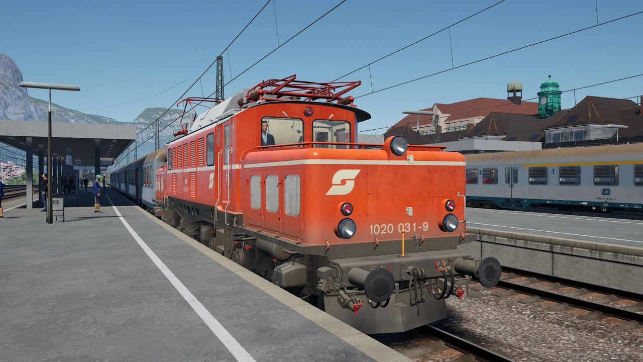 TSW 5 | F21 | ÖBB 1020 | Mittenwaldbahn, Garmisch-Partenkirchen ...