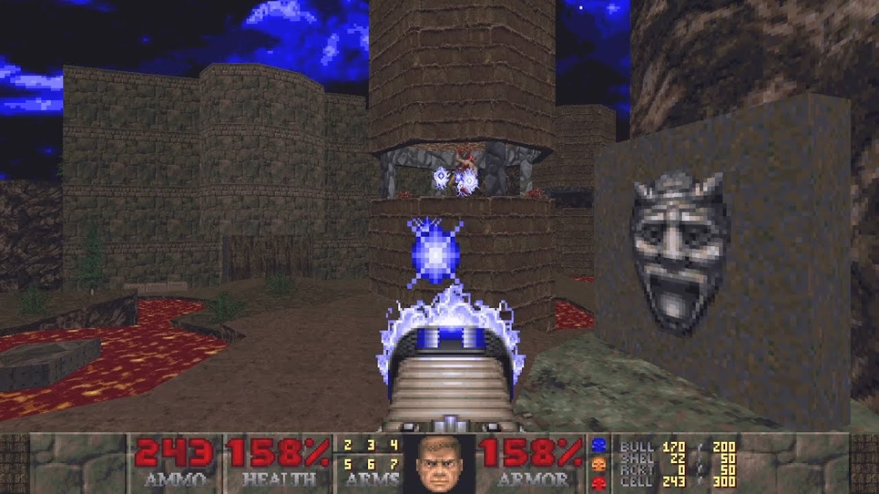 Doom II - Exomoon - MAP11: Oracle's Frontier City - YouTube