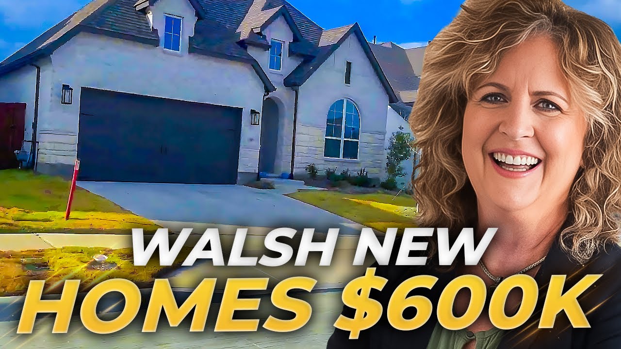 WALSH RANCH In Fort Worth Texas: A $600K New Construction Home ...