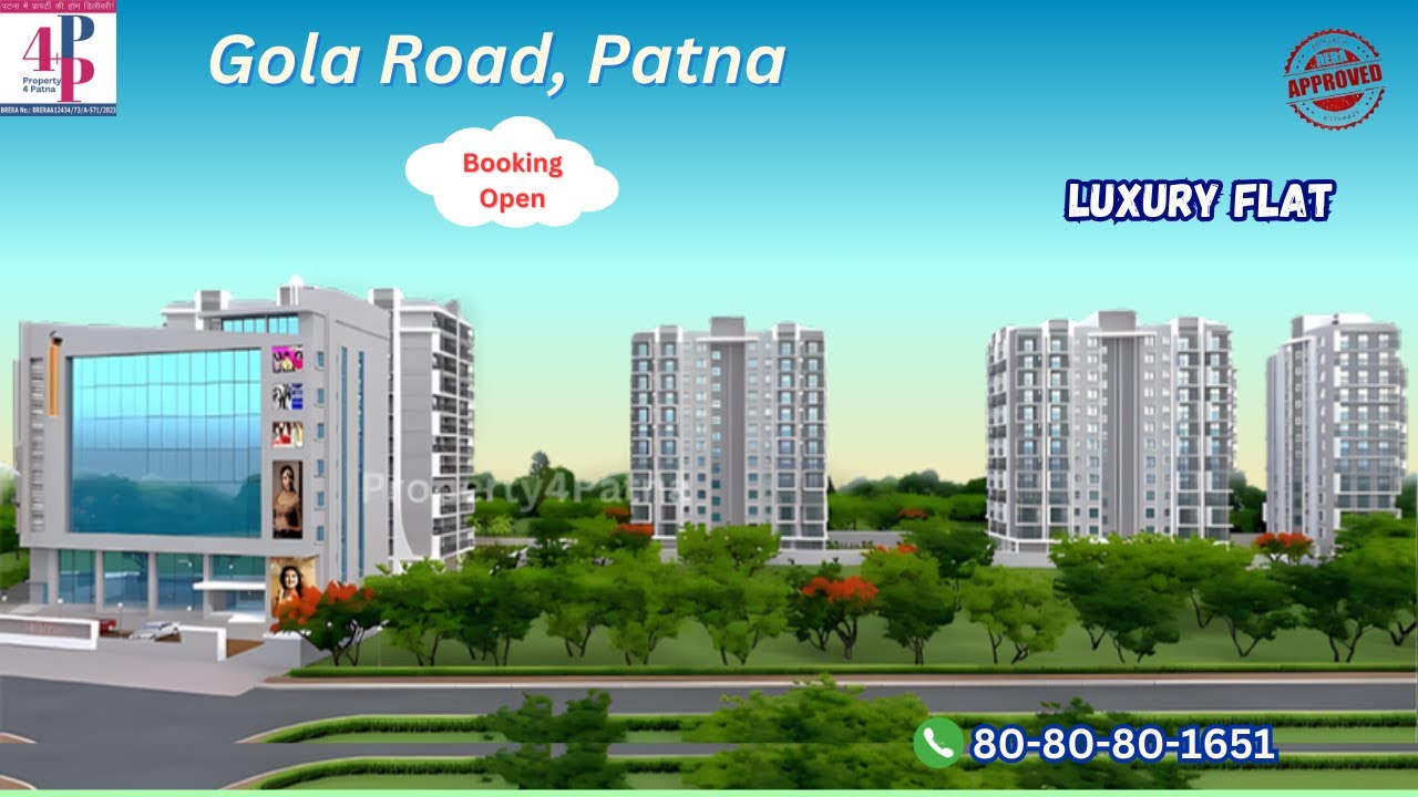 Open Door to Your Dream Flat ! 3 BHK Flat in Patna Near Bailey Road ...