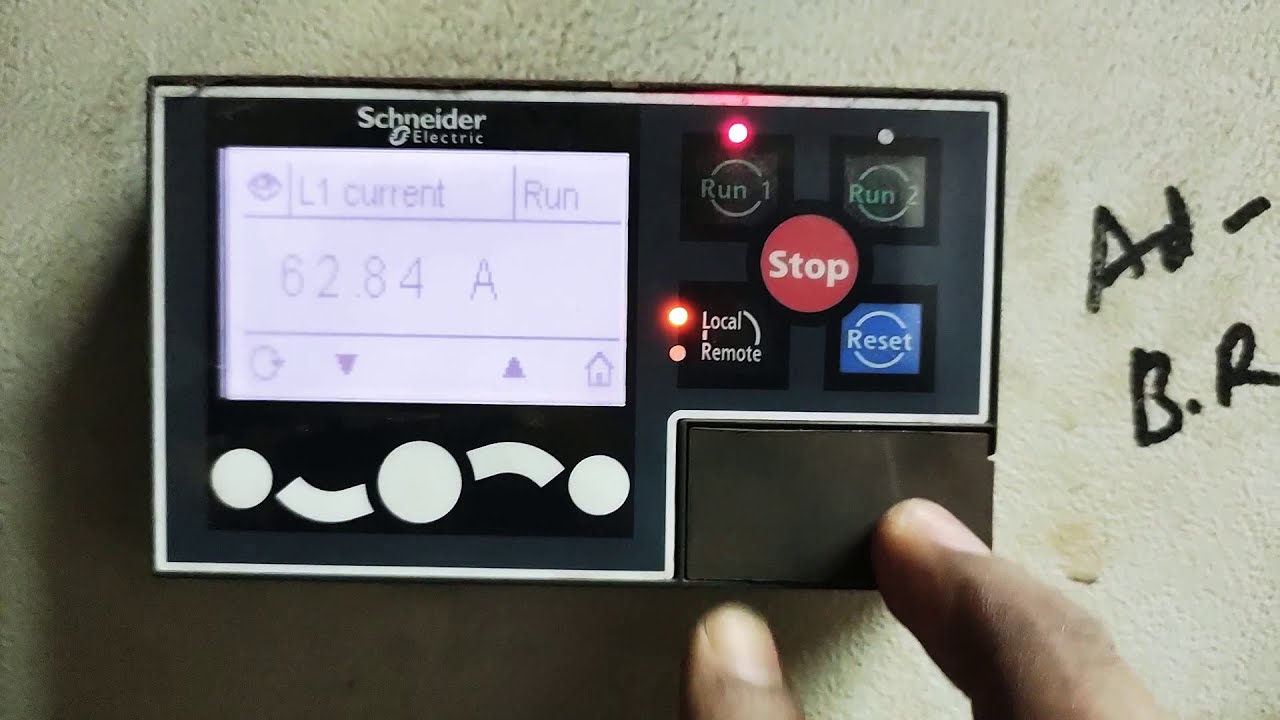 LTMR HMI settings - PARAMETERS SELECTION - YouTube