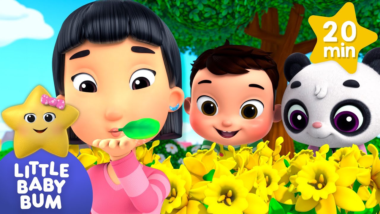 Sing-A-Song of Colours💐 | Little Baby Bum | Kids Cartoons & Nursery ...
