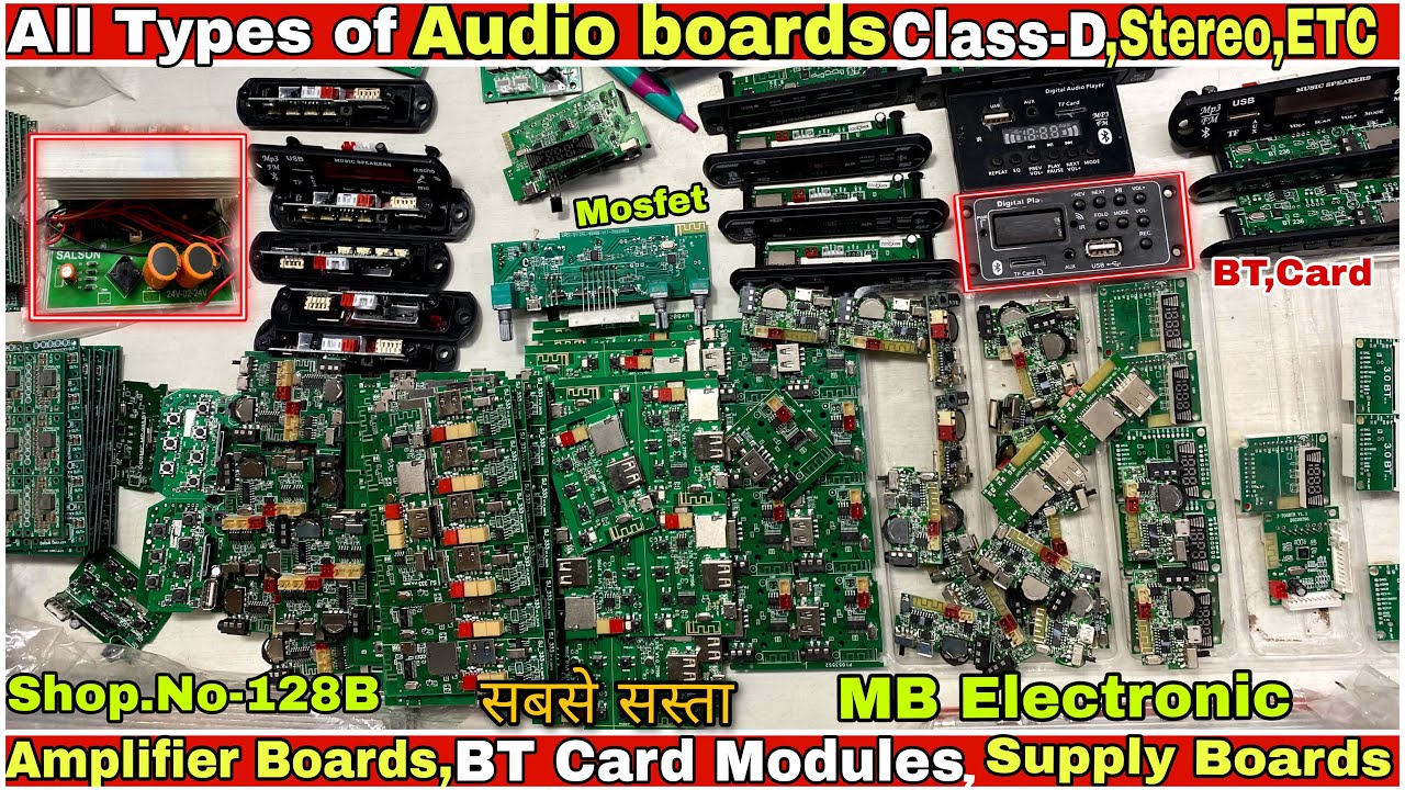 All heavy amplifier boards, amplifier panels, class d boards, power ...