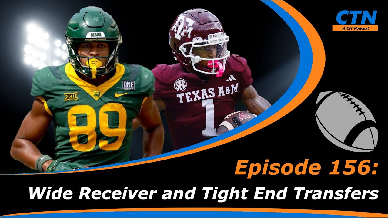 College Fantasy Football - 2024 Wide Receiver and Tight End Transfers ...