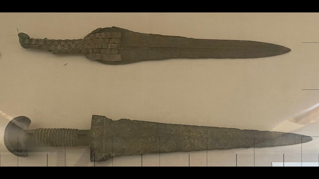 Bronze swords and daggers from the National Museum of Iran, Tehran ...