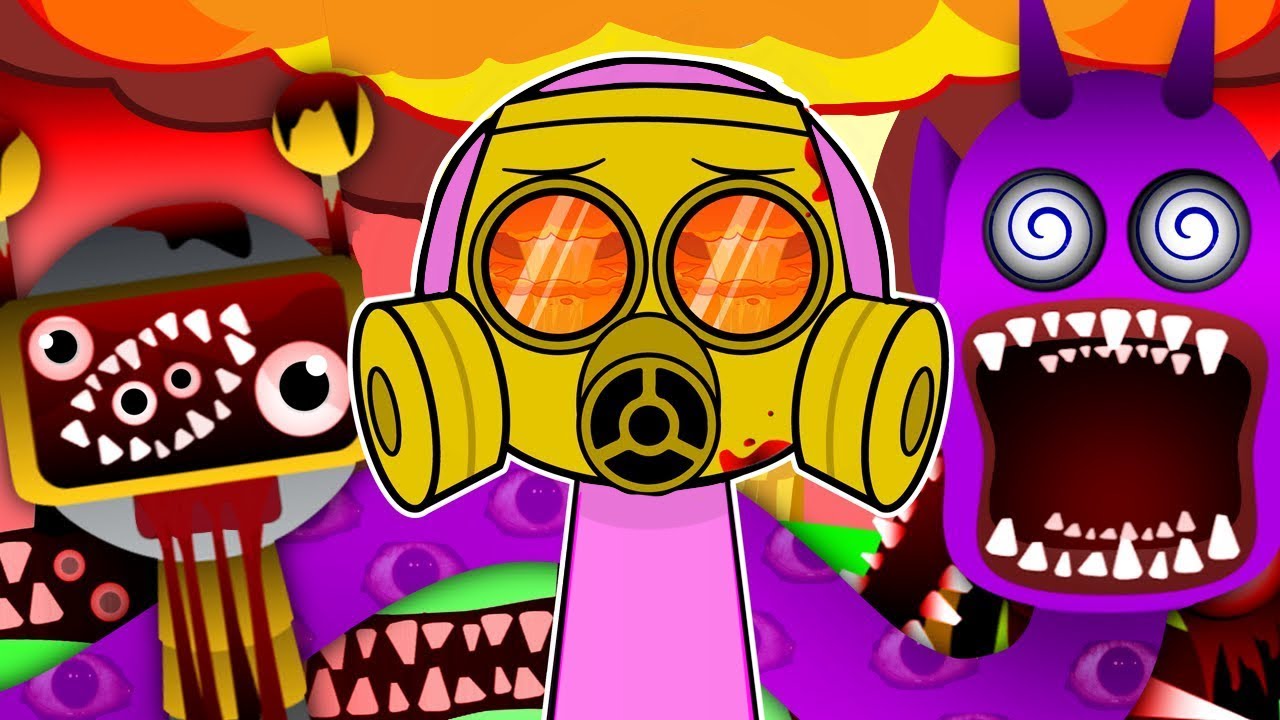 APOCALIPSIS NUCLEAR en SPRUNKI 💀 INCREDIBOX SPRUNKI PARASITE - YouTube