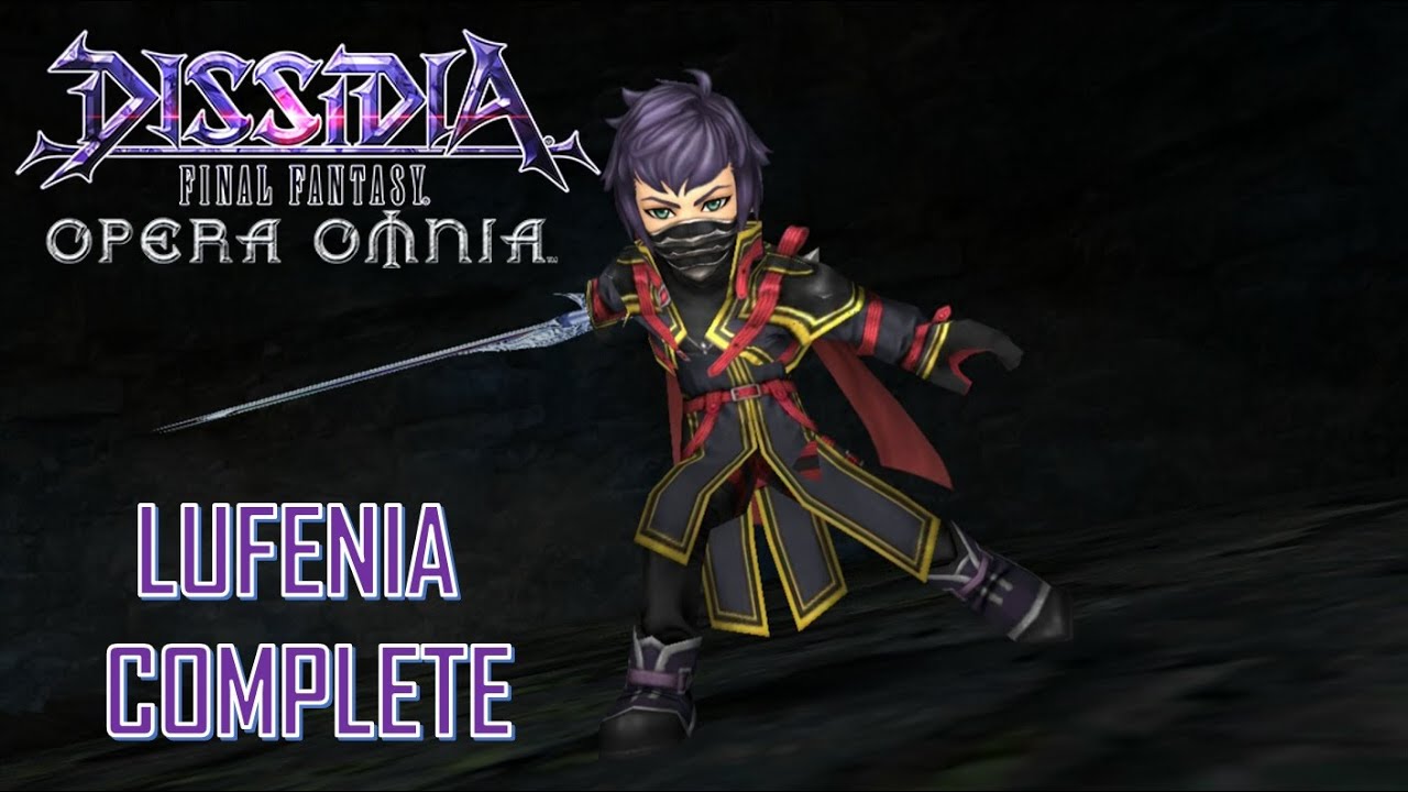 Dissidia FF Opera Omnia JP - Kurasame Lufenia Complete - YouTube