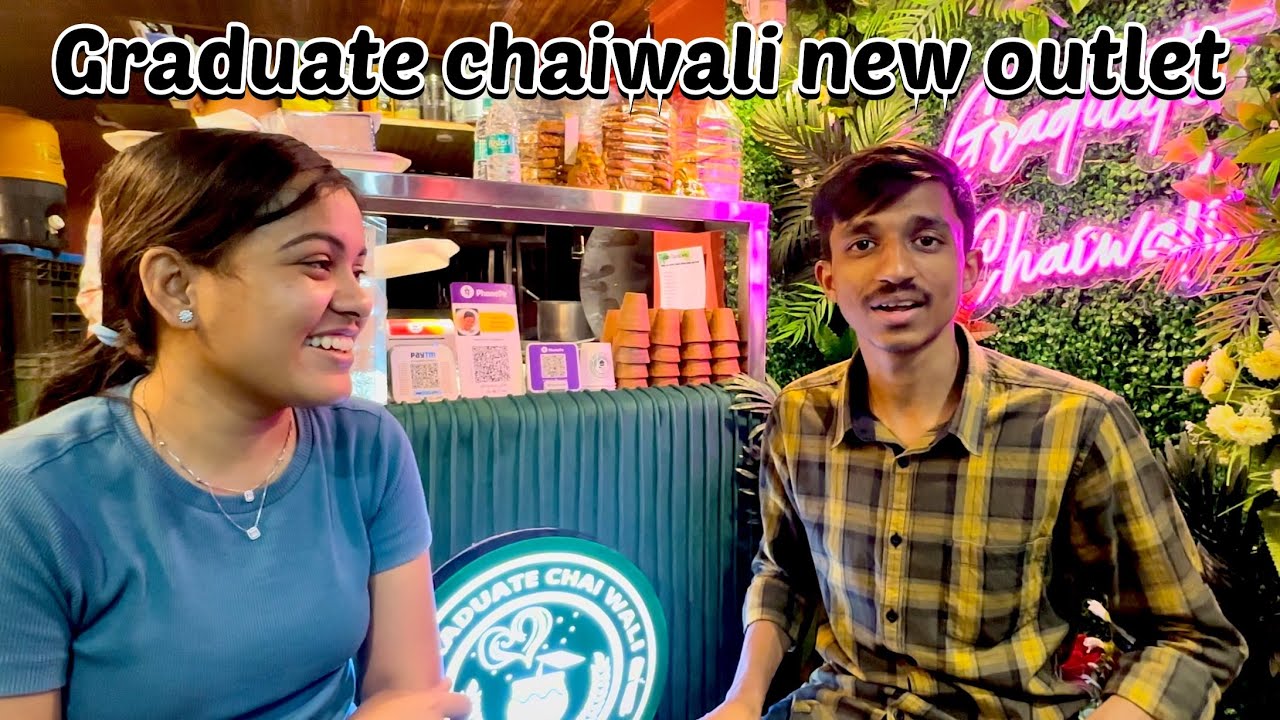 Graduate chaiwali New outlet || Holi vlog 2023 😍 || Sav & Boondi 👌 ...