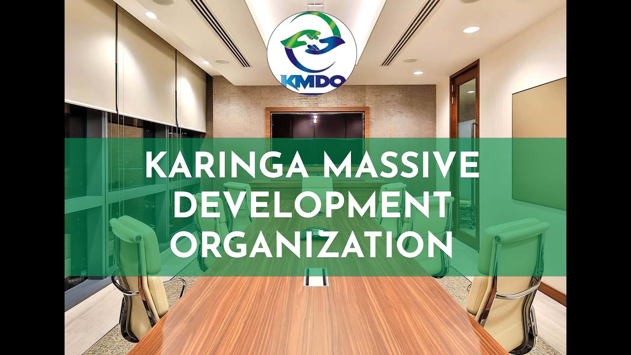 KARINGA MASSIVE DEVELOPMENT ORGANIZATION A.G.M - YouTube