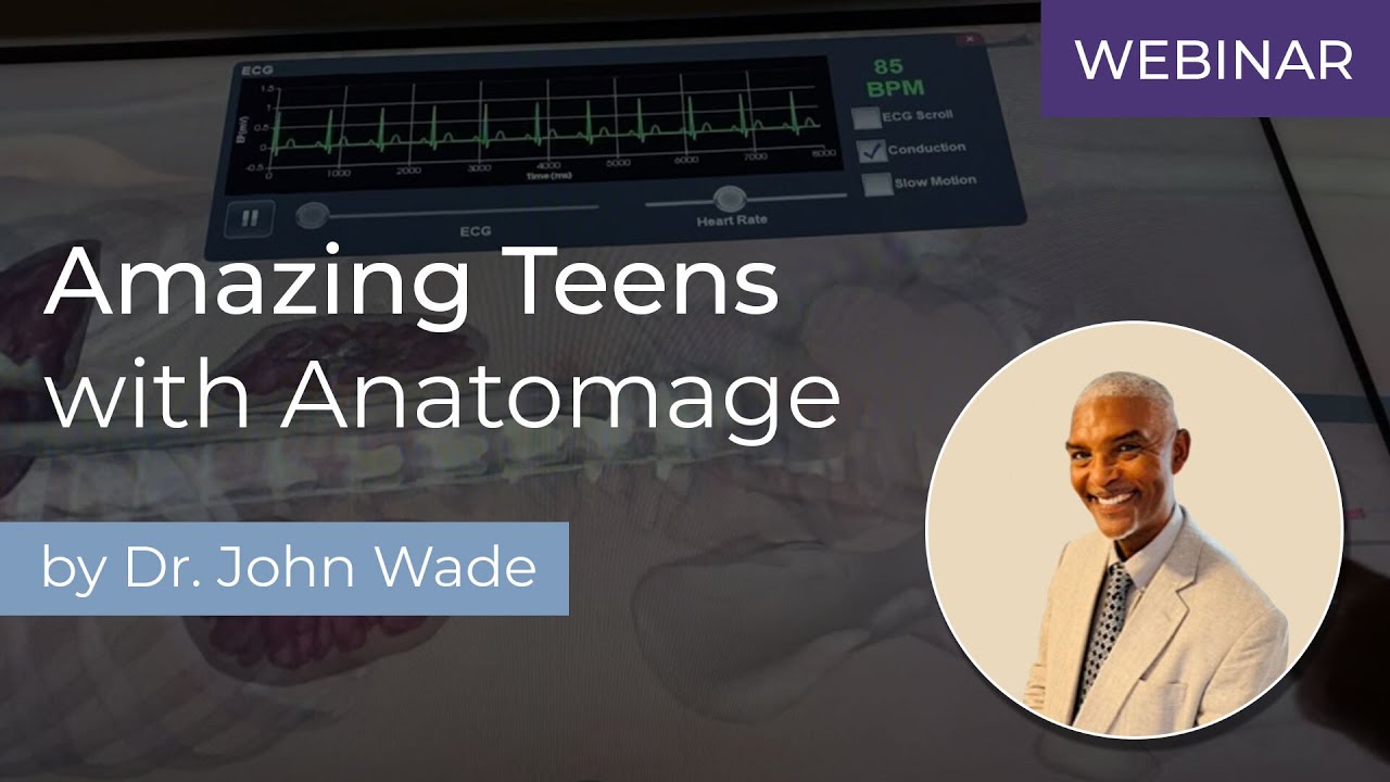 Amazing Teens with Anatomage - Dr. Johnny Wade - YouTube