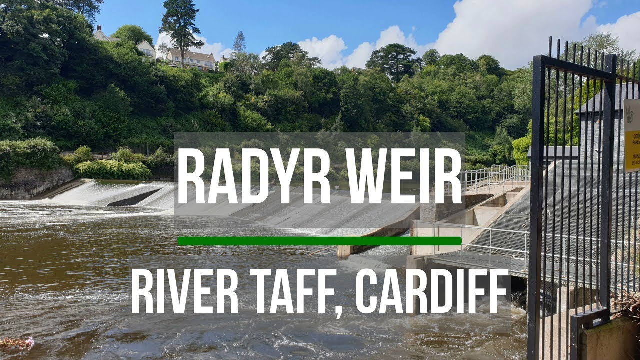 Chilling out for an hour at Radyr Weir on the River Taff Cardiff - YouTube
