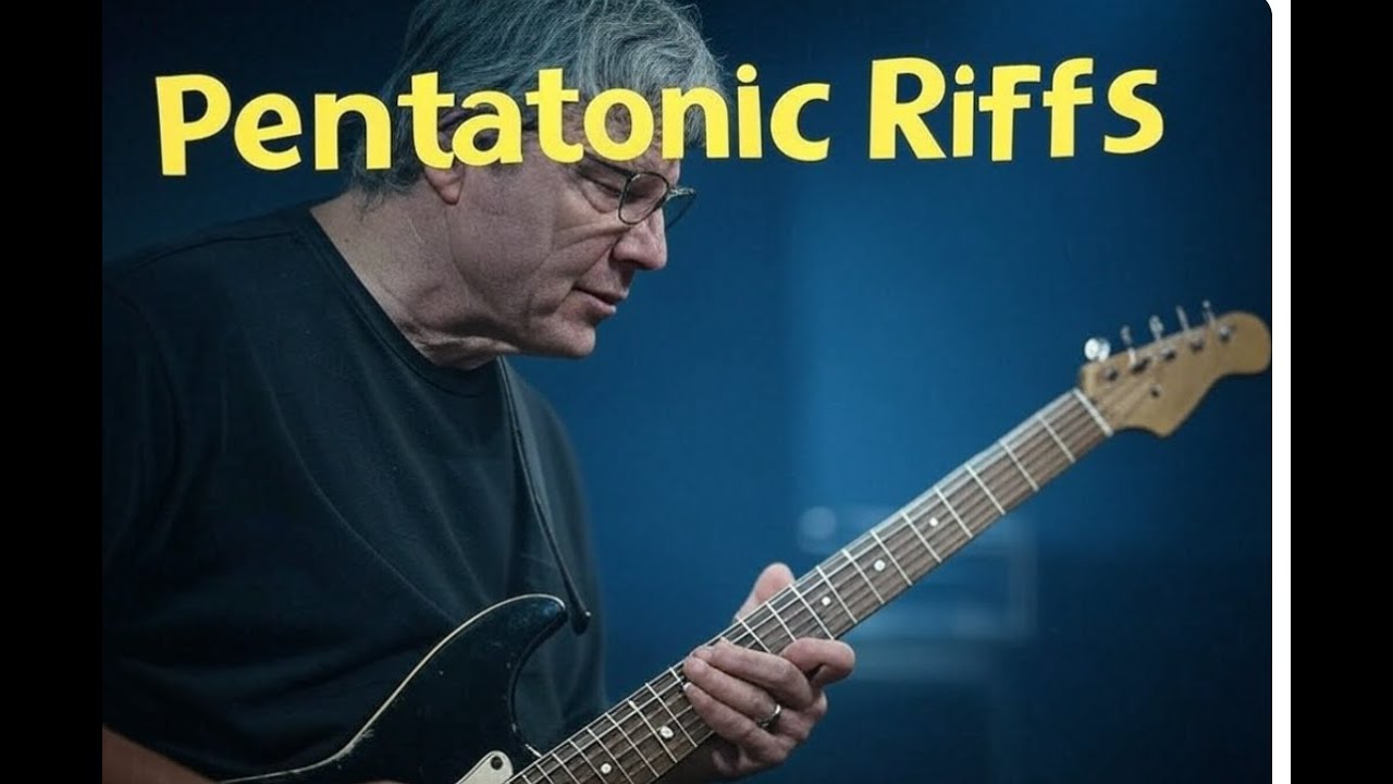Minor Pentatonic Riffs (5 note Magic) Plus Bonus Blues Tip - YouTube