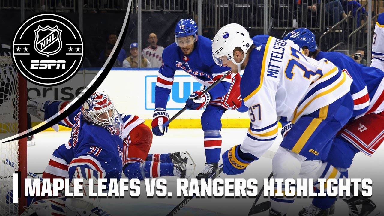 Toronto Maple Leafs vs. New York Rangers | Full Game Highlights - YouTube