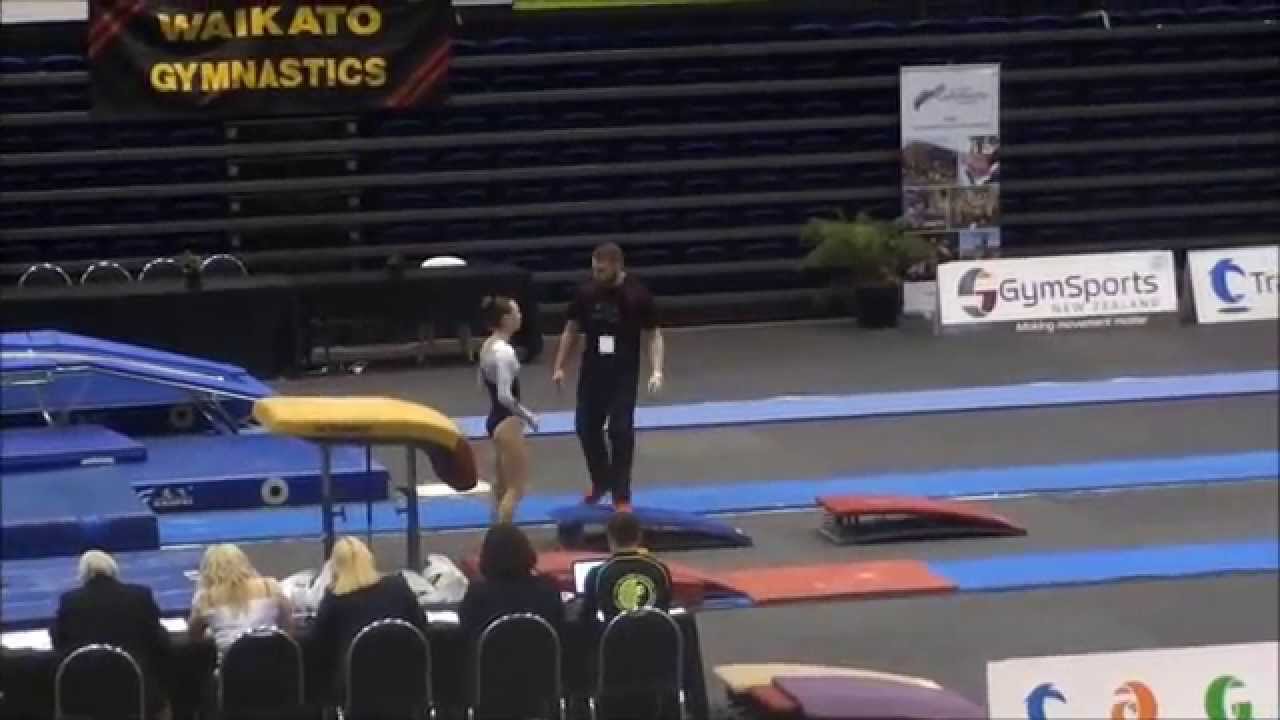Isabella Brett STEP 10 Vault 2015 National Champion - YouTube