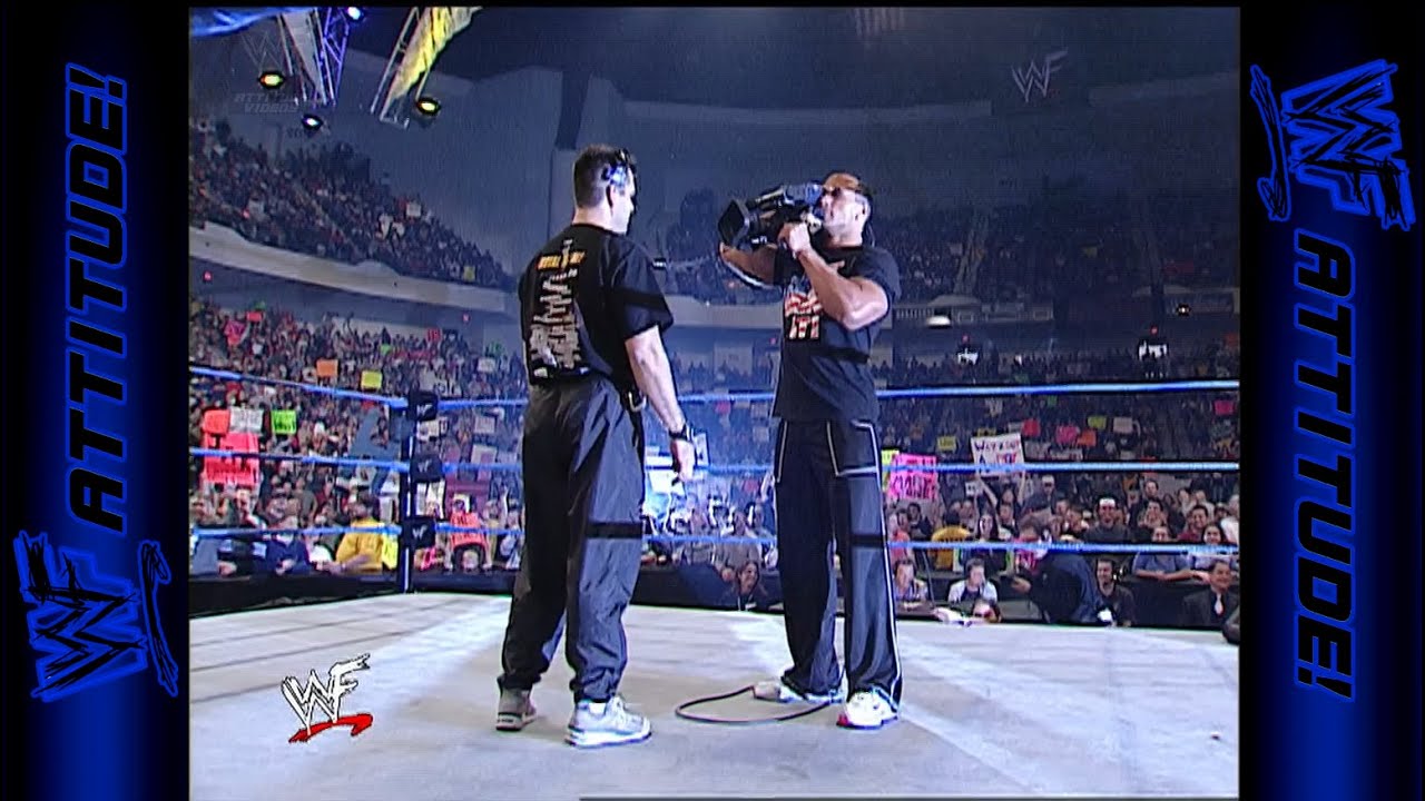 The Rock Cameraman | SmackDown! (2002) 1 - YouTube