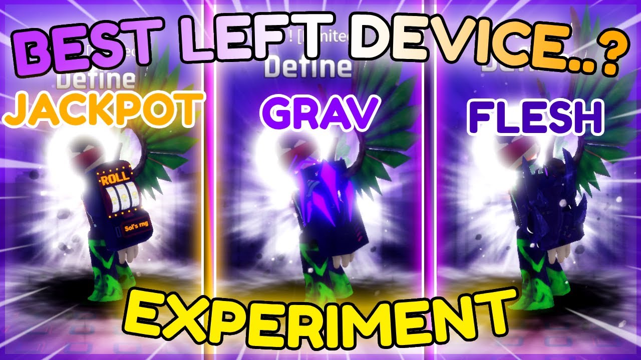 I DID AN EXPERIMENT TO SEE WHAT IS THE BEST LEFT DEVICE IN SOL'S RNG ...