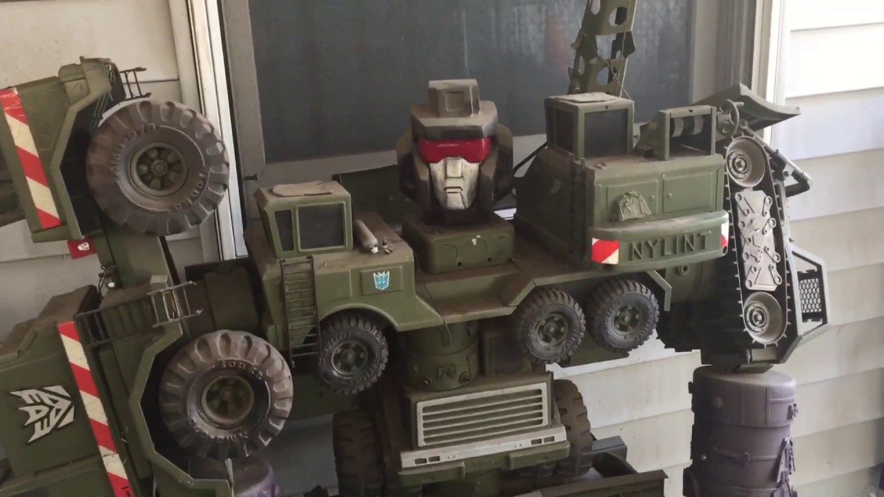 Transformers custom 1/18 Devastator - YouTube