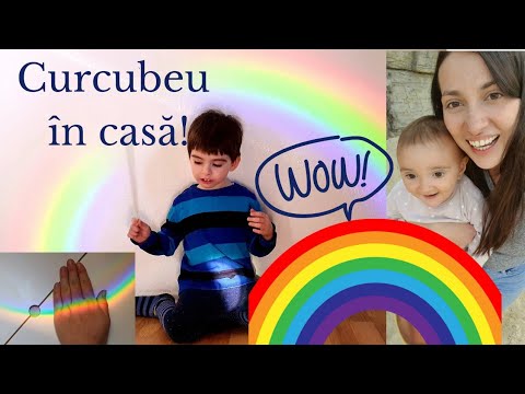 Cum să faci un CURCUBEU? Care sunt CULORILE Curcubeului? 3 EXPERIMENTE ...