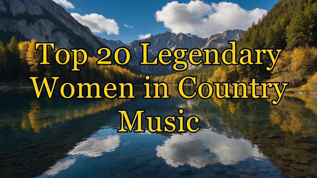 Top 20 Legendary Women in Country Music - Iconic Female Voices from ...