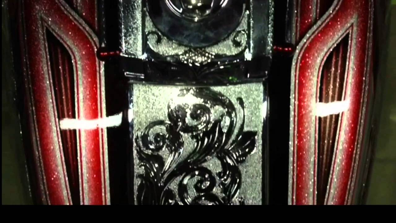 KANDY N CHROME CUSTOM PAINT "TALK IS CHEAP" SPRINGER HERITAGE HARLEY ...