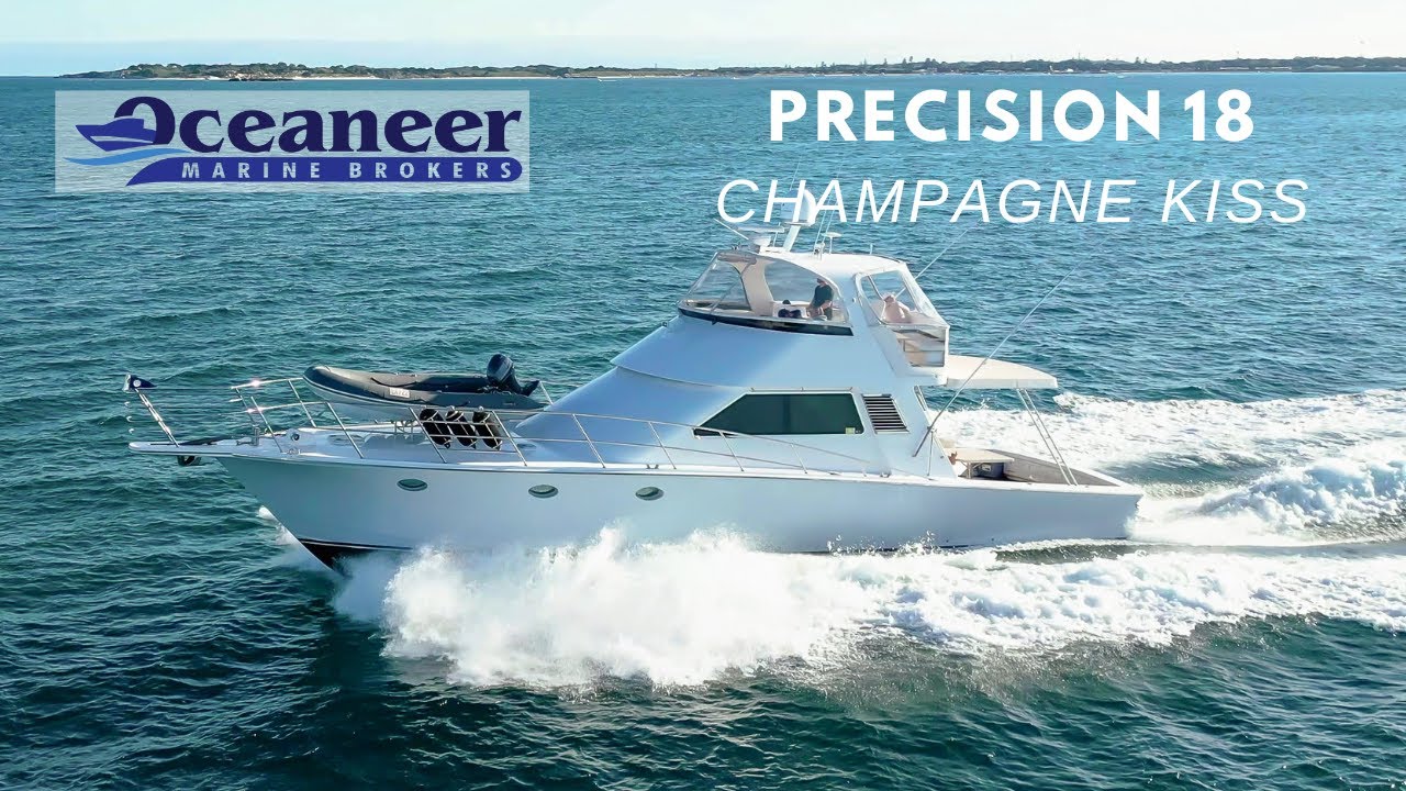2000 Precision Marine 18m Flybridge FOR SALE @ Oceaneer Marine Brokers ...