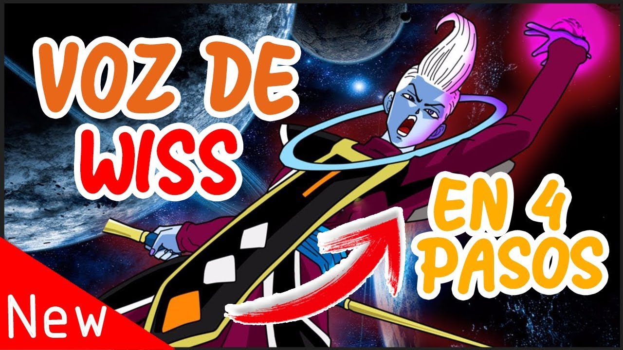 Como hacer la voz de Wiss-Dragon Ball Super | Con 4 sencillos pasos ...