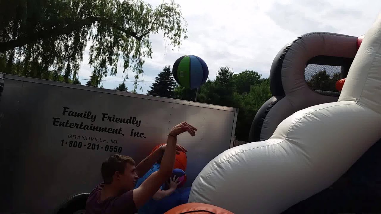 Full Court Press Inflatable - YouTube