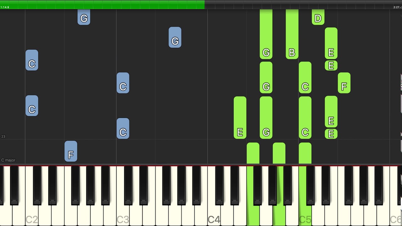 The Beatles - Let It Be - Piano Cover Tutorials - Backing Track - YouTube