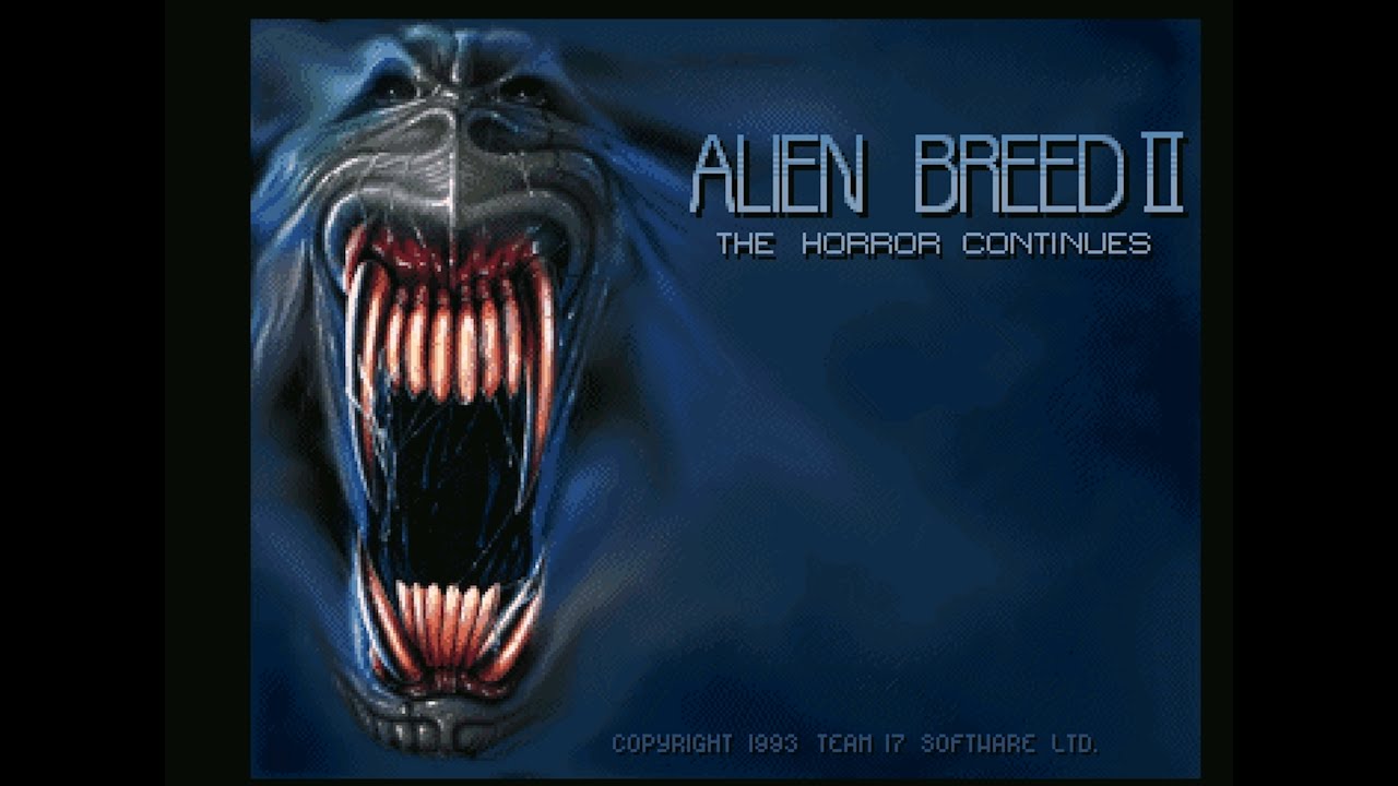 Alien Breed II: The Horror Continues - Amiga Game Intro (AGA) - YouTube