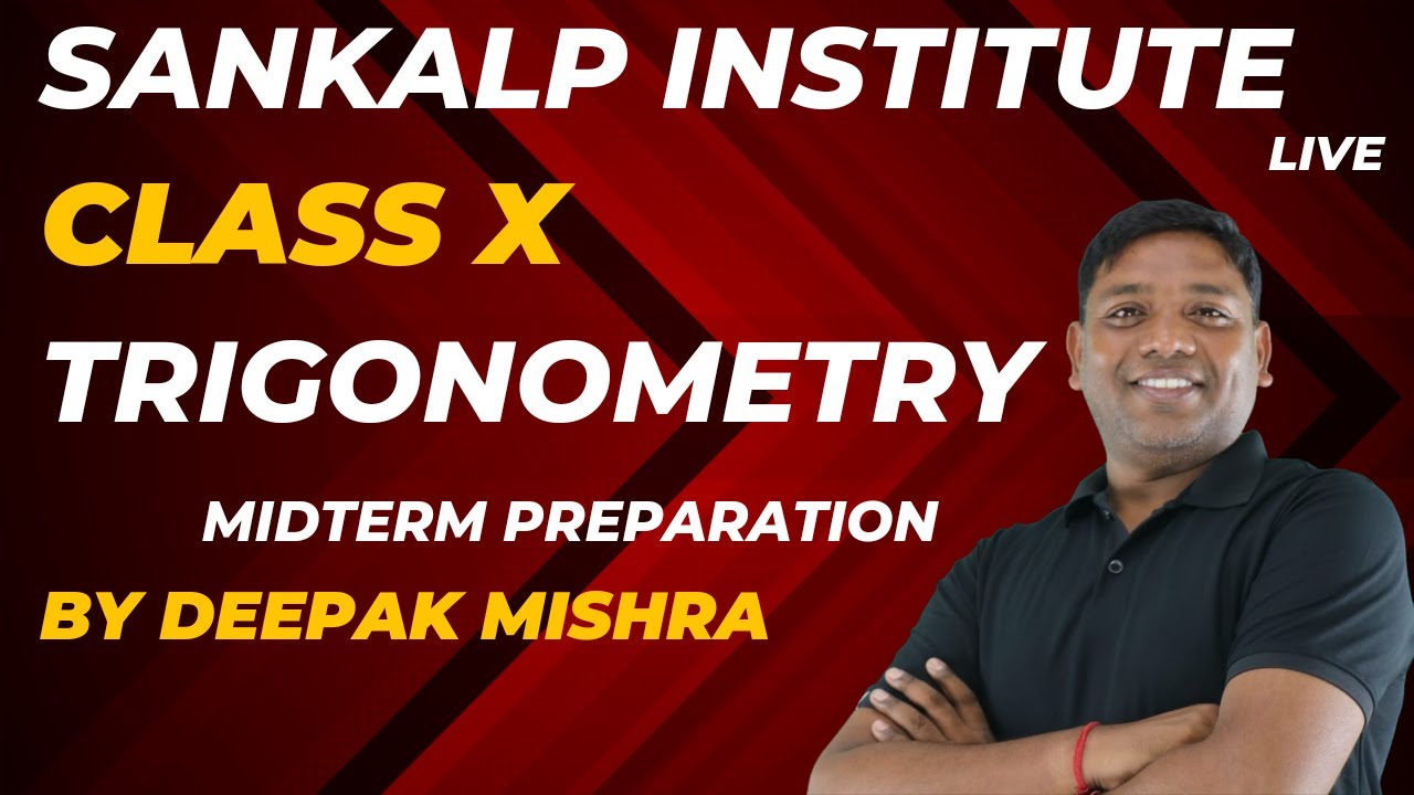 Trigonometry | Deepak Mishra | @RDMaths.23 | Class 10th | part 2 ...