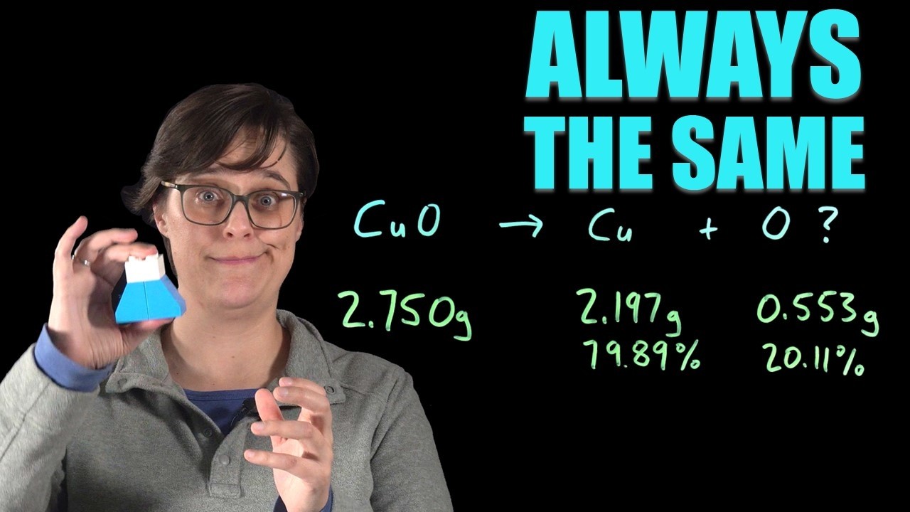 Proust's Law of Definite Proportions Explained - YouTube