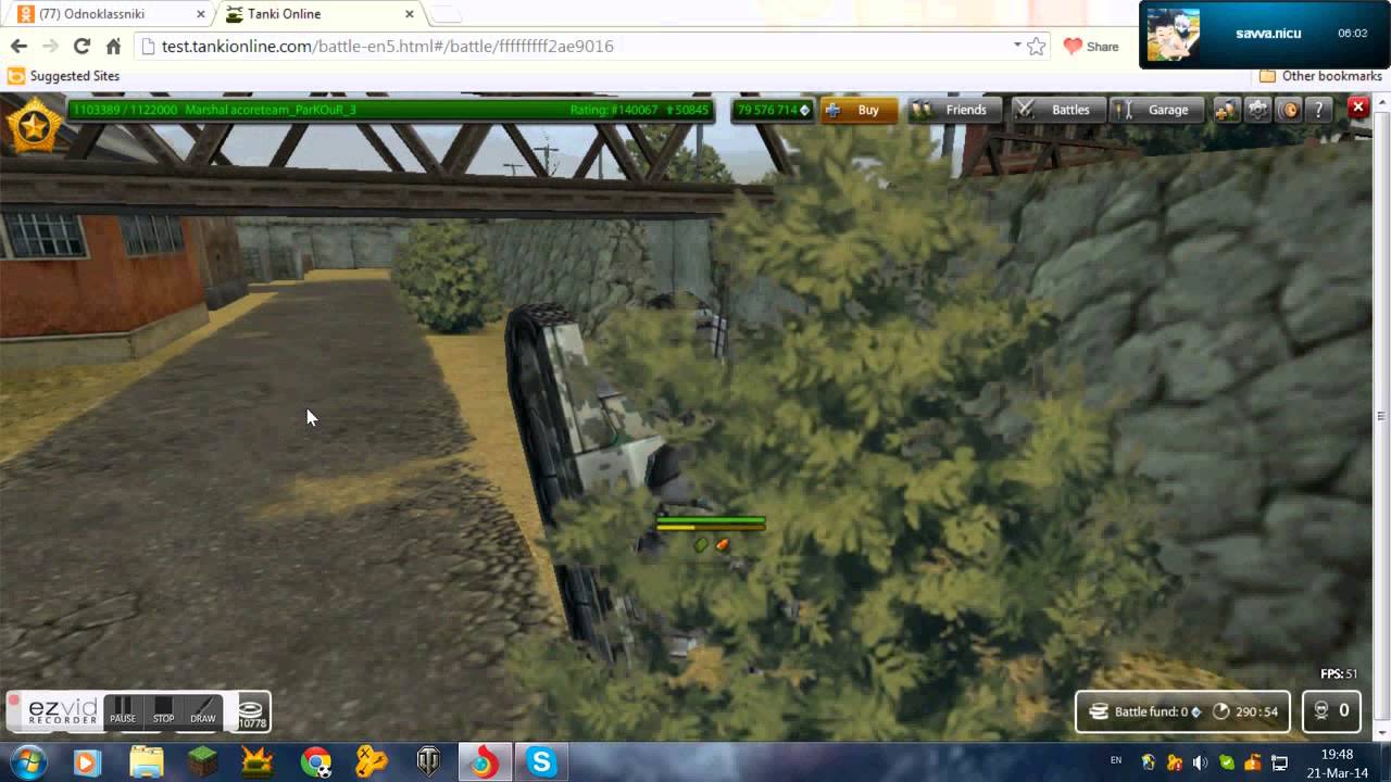 Tanki online-parkour level 3[№11] - YouTube