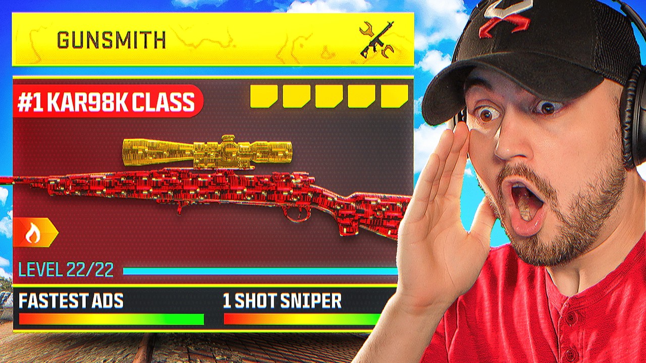 *ONE SHOT* KAR98 SNIPER LOADOUT in Warzone 3! (Best KAR98k Meta Class ...