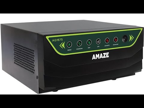 Luminous || Amaze 1675 इन्व्हर्टर - हिंदी में - YouTube