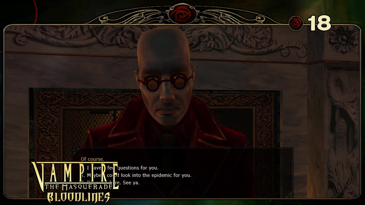 Vampire the Masquerade: Bloodlines - The Tremere Regent - Part 18 - YouTube