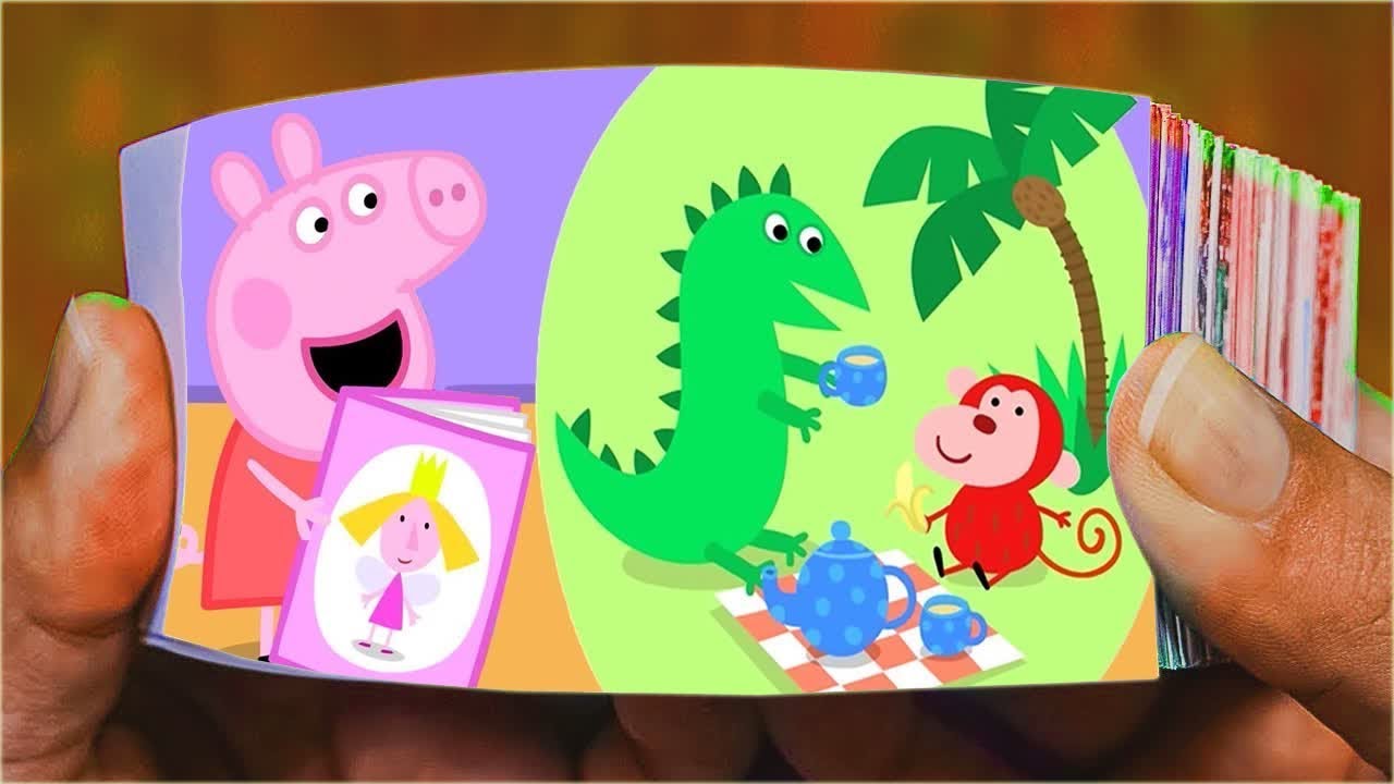Flip Book - Peppa Pig English Episodes - Peppa Pig's Story about The ...