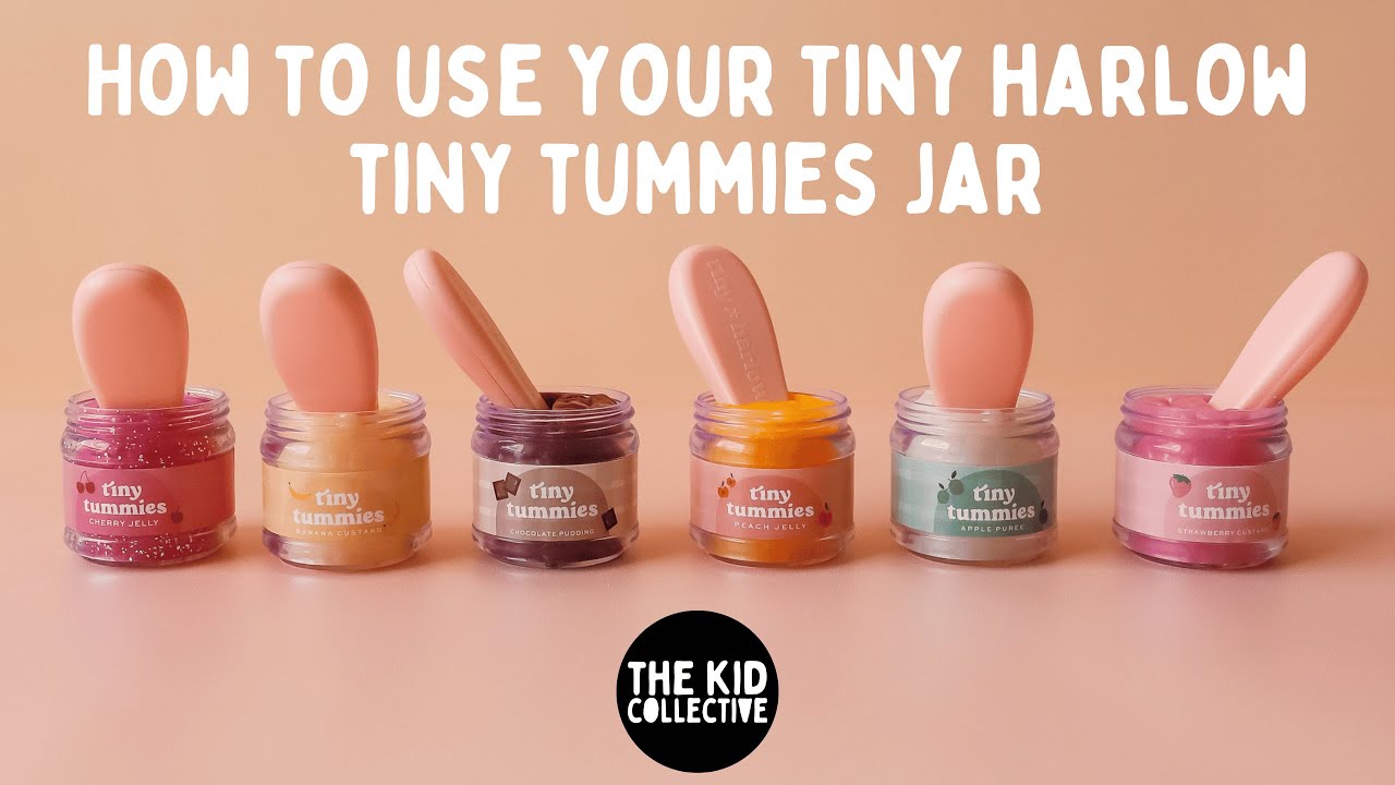 How to use your Tiny Harlow Tiny Tummies Magic Doll Food Jars - YouTube
